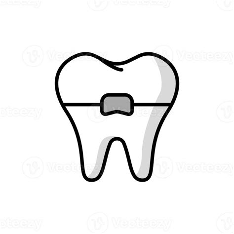 Dental Braces Icon 27568108 Png