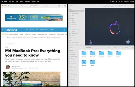 Macos Sequoia How To Use Window Tiling Macworld