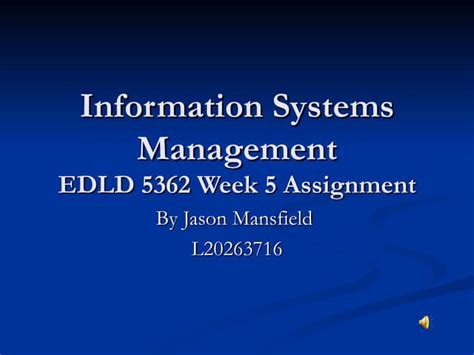 Assignment Week 5 Ppt