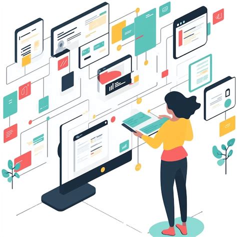 A Person Creating And Managing A Central Repository For Design System