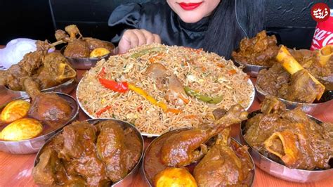 ویدئو اشتهای باورنکردنی دختر جوان هندی در خوردن 6 کیلوگرم چلو گوشت