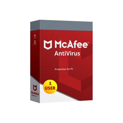 Mcafee Antivirus 1 User Software Company