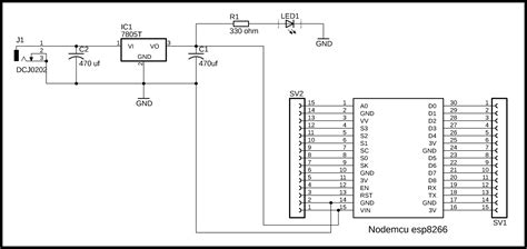Circuit Diagram Nodemcu Home Automation Using Nodemcu Esp8266 Board