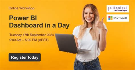 Learn Power Bi Skills With Dashboard In A Day Professional Advantage
