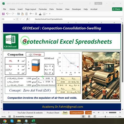 Geotechnicalengineering Civilengineering Excel Excelspreadsheet