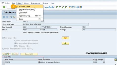 4 New Features In Abap Dictionary On Sap Hana