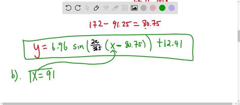 Solvedsome Graphing Calculators Can Use Regression To Fit A