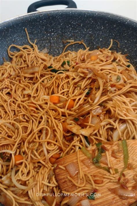 Indonesian Stir Fried Noodles Mie Goreng