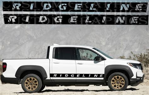 Stickers Compatible With Honda Ridgeline Classico Design Vinyl Decal