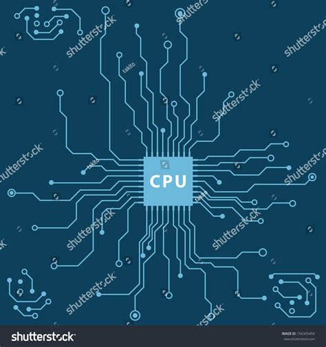 Circuit Board Pattern Abstract Technology Circuit Stock Vector Royalty Free 156305459