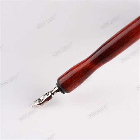 Custom 9 Nibs Calligraphy Dip Pen Set Wooden Dip Pen Handle Company