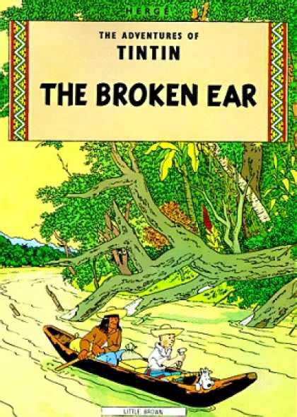 Tintin Comic Cover