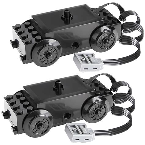 Habow Technic Power Functions Train Motor Set 88002 2pieces Compatible With Lego