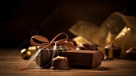 초콜릿 선물 상자 그림 배경 초콜릿 초콜렛 초코 배경 일러스트 및 사진 무료 다운로드 Pngtree