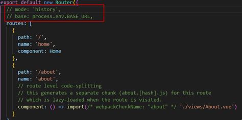 Vue30以上关于打包后出现空白页和路由不起作用 菜鸟的编程vlog 博客园