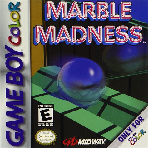 Marble Madness Gbc Nintendo Game Boy Color Video Games