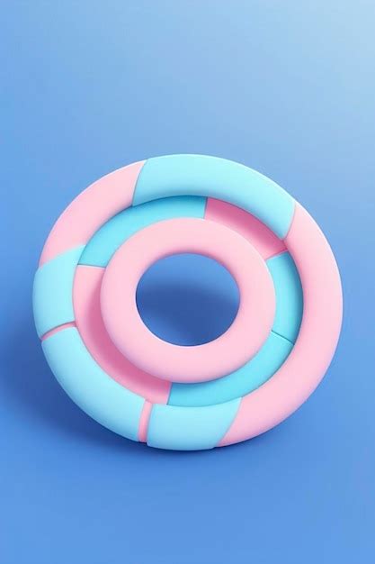 Premium Ai Image Geometric Loop Shapes 3d Icon Premium Ai Image Geometric Loop Shapes 3d Icon