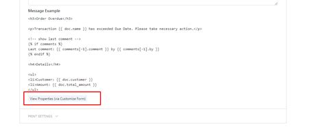 Email Alerts Message Customization Get Doc Values To Show In Html