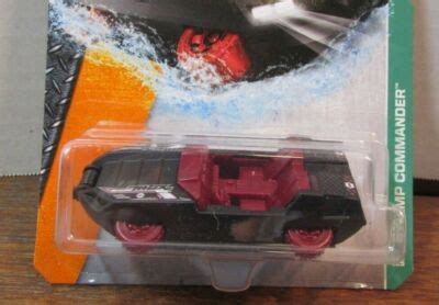 Nip Matchbox 2017 Metal Series Swamp Commander Carded Red Ebay