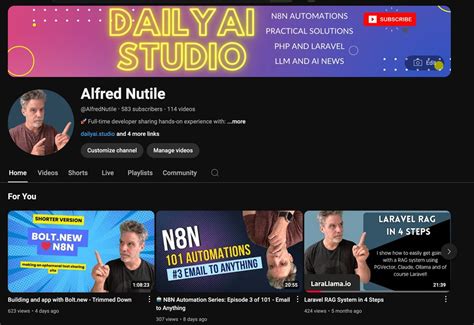 Alfred Nutile On Linkedin N8n Nocode Lowcode