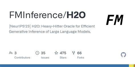 Github Fminferenceh2o Neurips23 H2o Heavy Hitter Oracle For