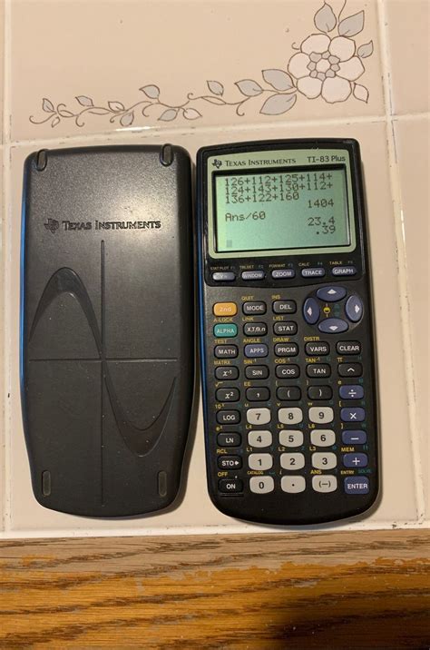 Ti 83 Plus Calculator On Mercari Graphing Calculator Math Apps Calculator
