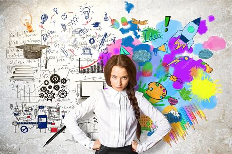 Premium Photo Creative And Analytical Thinking Concept