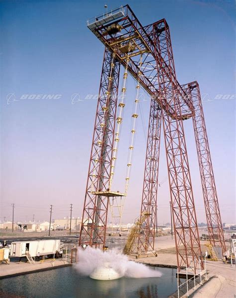 Boeing Images Apollo Command Module Drop Test At The Impact Test Facility