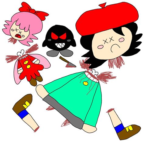 Adeleine And Ribbon Gets Their Heads Chopped Off By Ribbonkiller On Deviantart