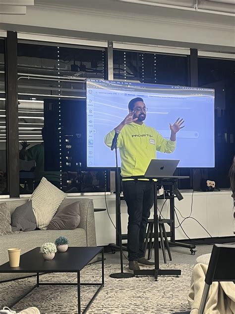 Yujian Tang Hosts The Best Ai Events In The Bay We Had Another Great