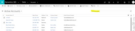 Dynamics 365 Quick Find View Carl De Souza