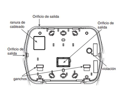 Dsc Rfk5501 Teclado Cableado De Iconos Con Receptor