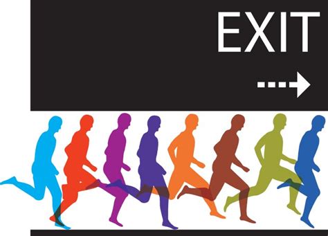 Exit Sign Vector Images Over 31 000