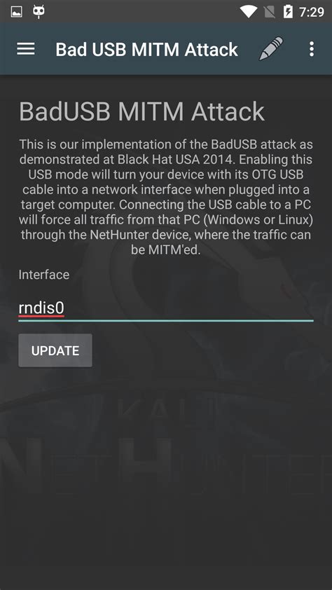 NetHunter BadUSB Offensive Security Kali Nethunter Wiki GitHub