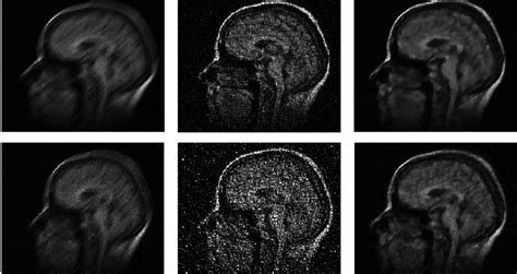Deconvolution And Denoising Left From Top To Bottom Snr 20db And