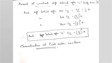 Chemical Kinetics First Order Reaction Pdf