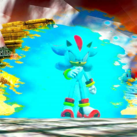 Super Shadow Blue Rendering By Brutalsurge402x On Deviantart