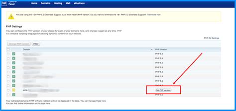 How To Upgrade To Php55 In Wordpress 1and1 Michael G Stults