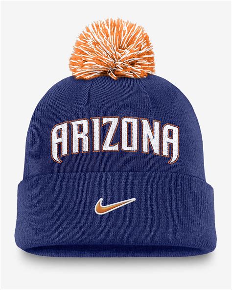 Arizona Diamondbacks Peak Mens Nike Mlb Cuffed Pom Beanie