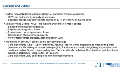 versatile video coding compression tools for uhd and 360° video pdf