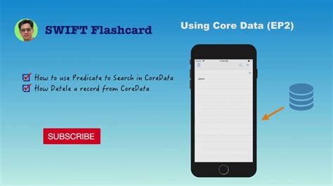 How To Use Core Data Ep2 Delete And Fetch With Predicate Youtube