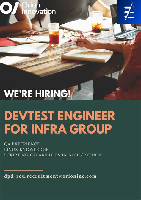 Orion Innovation Romania On Linkedin Qa Linux Testing Bash Python Devtest