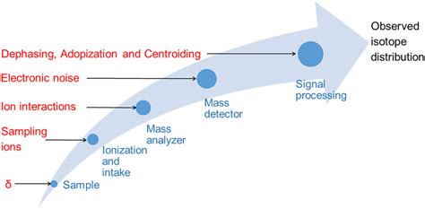 Factors In Red Influencing The Observed Isotope Distribution The Download Scientific Diagram