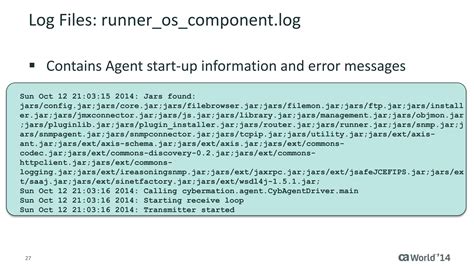 How To Configure The Ca Workload Automation System Agent Agentparmtxt File Pdf Operating