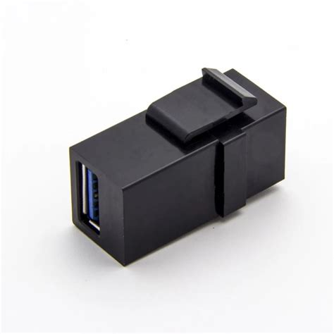 Pcs Usb A Female To A Female Extension Keystone Jack Coupler Connector Adapter Converter