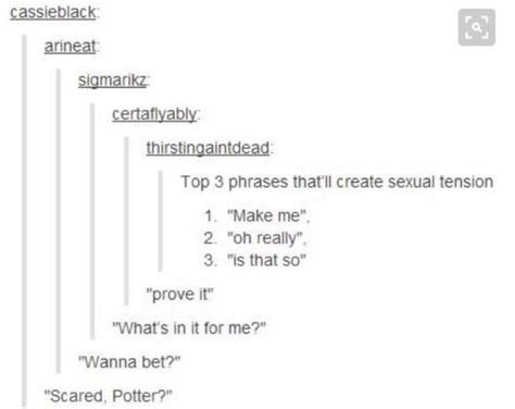 The Sexual Tension Is Off The Charts R 1MostImportantStuff