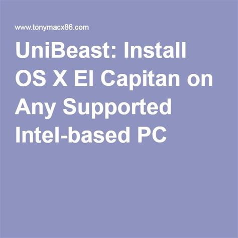 Install Mac Os X On Intel Nuc Hackintosh El Gearlasopa