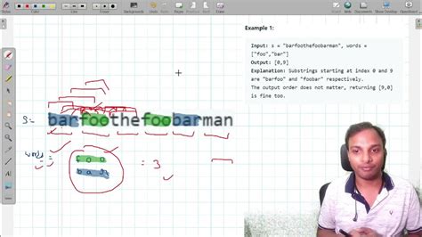 Substring With Concatenation Of All Words Youtube