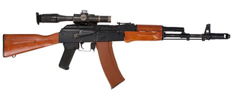 AK 47 AK 74 Side Mounted Scope Rail Installation Template Machinegun Guy