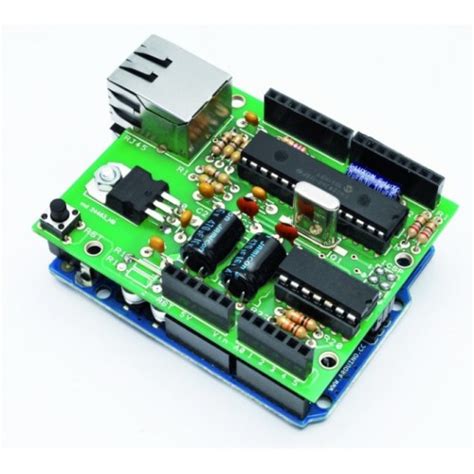 Low Cost Ethernet Shield With Enc28j60 Economical Alternative To